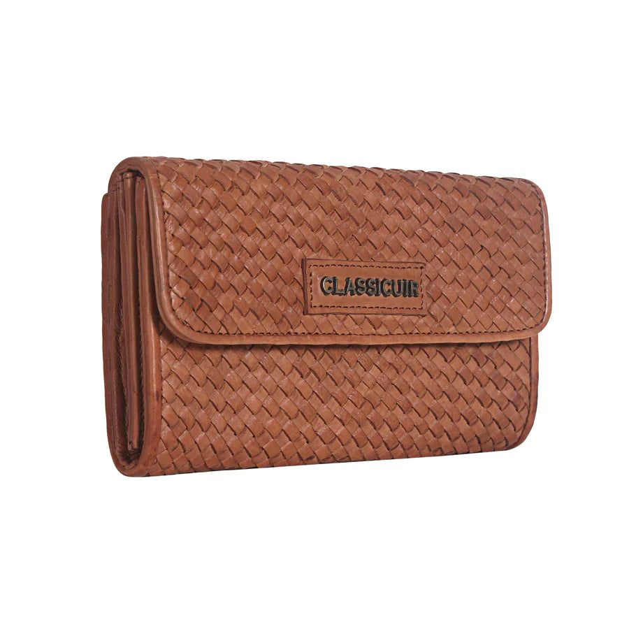 Strasbourg Basket Weave Wallet – Classicuir